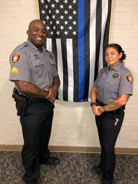 Lanier County Ga Sheriff In Uniform